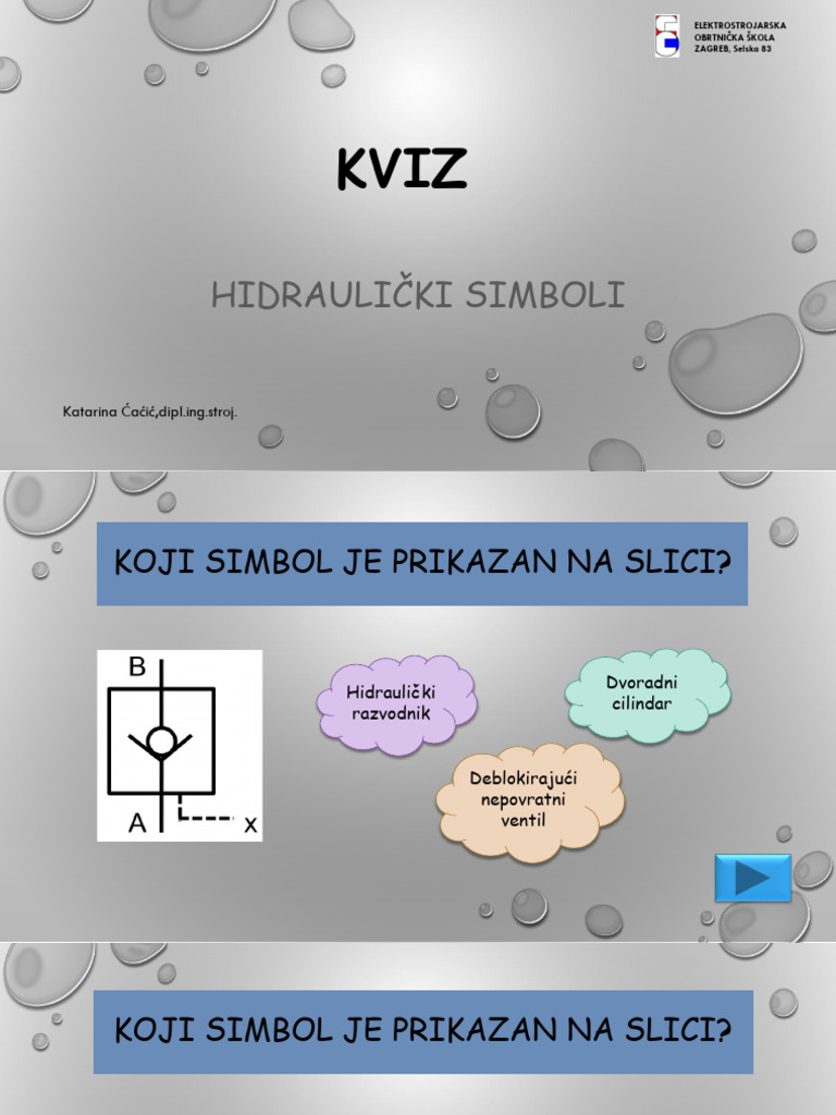 KVIZ-hidraulika Simboli | PDF
