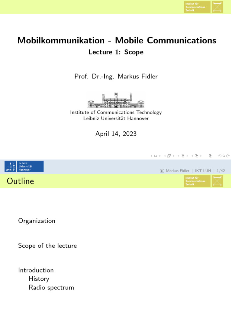 Lecture 1 | PDF | Computer Network | Wireless Lan