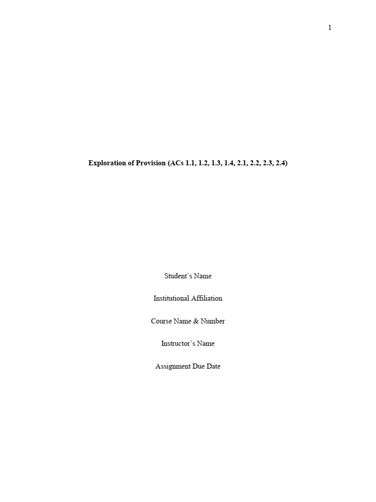 TASK 1... Exploration of ProvisionS | PDF | Educational Assessment | Information Security