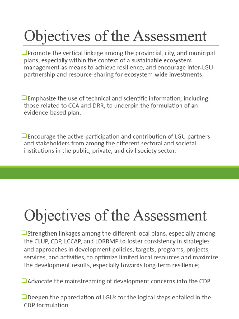 Session 2 CDP Assessment Tool | PDF | Disaster Risk Reduction | Risk