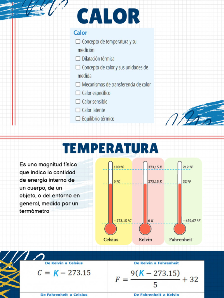 Calor y Calorimetría Esencial | PDF