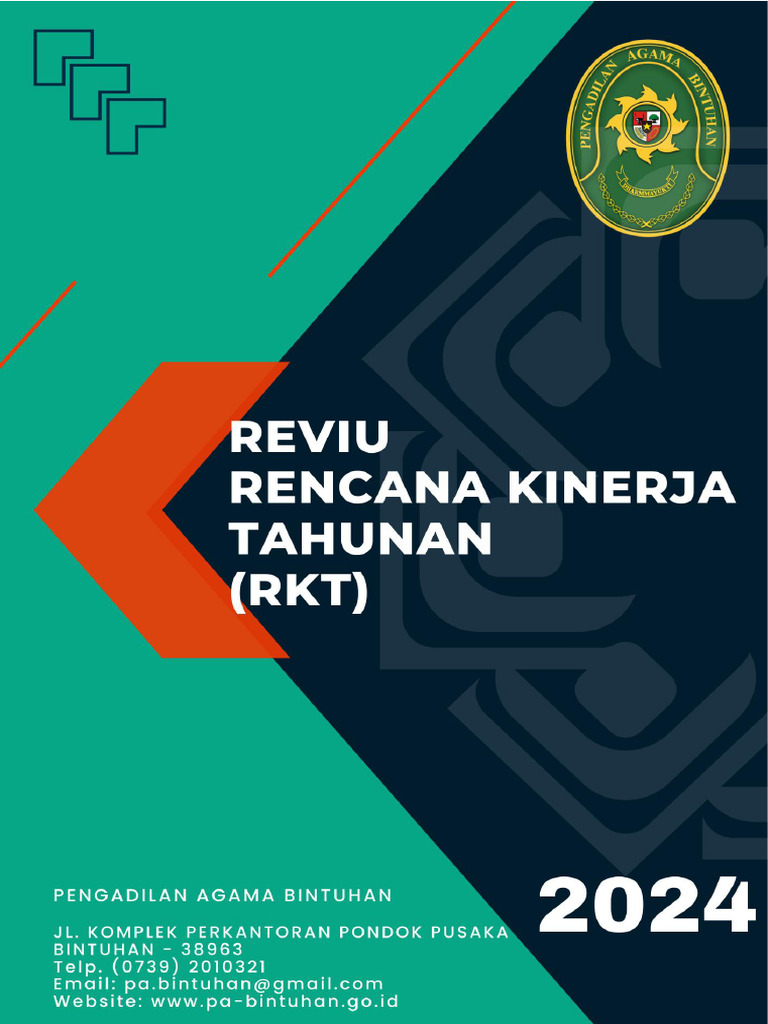 Reviu Rencana Kinerja Tahunan (RKT) Tahun 2024 | PDF