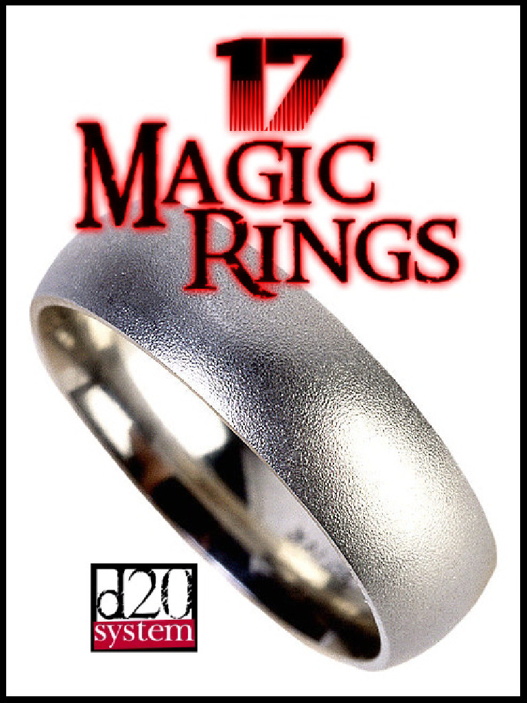17 Magic Rings | PDF | Dwarf (Dungeons & Dragons) | Elf (Dungeons ...