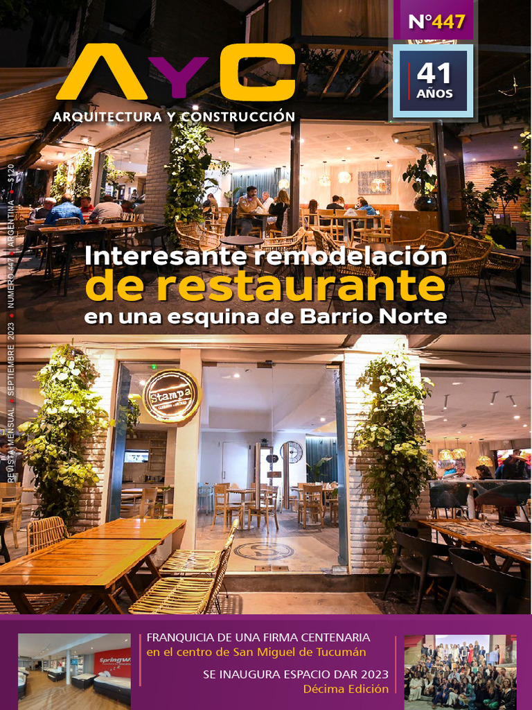 REVISTA AYC SEPTIEMBRE ARQUITECTURA | PDF | Argentina