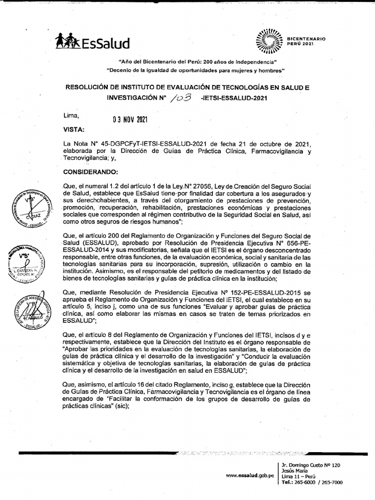 Resol 103 2021 Nefritis Lupica | PDF