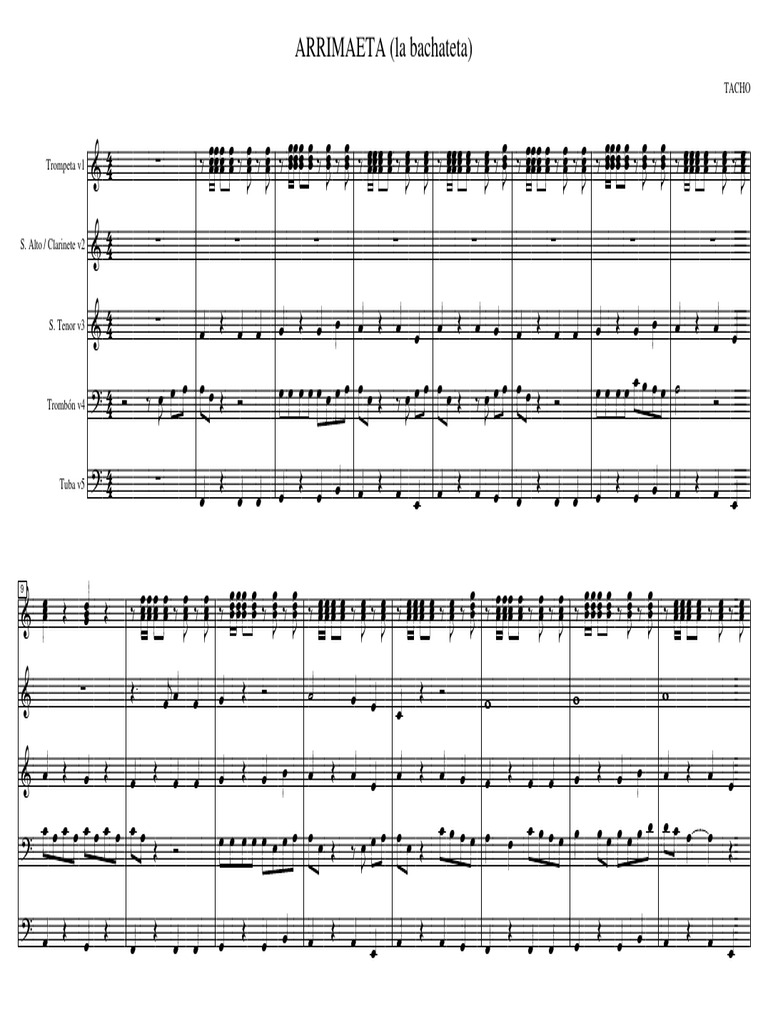 Arrimaeta - Tacho | PDF