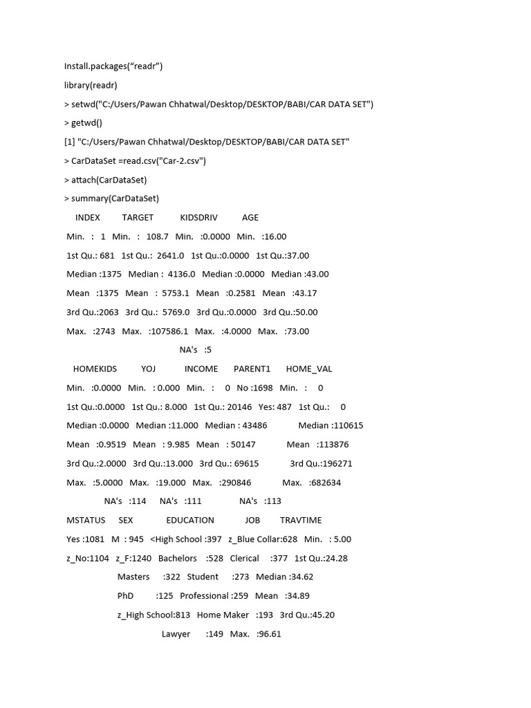 Car Project | PDF | Applied Mathematics | Computer Programming