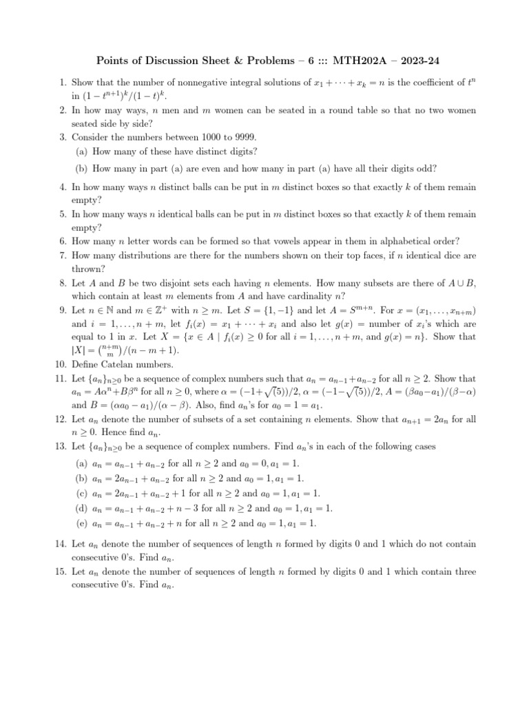 Pods 6 Mth202a 2023 24 | PDF | Sequence | Mathematical Analysis