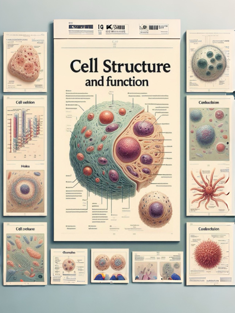 Cell Structures & Organelles Functions | PDF