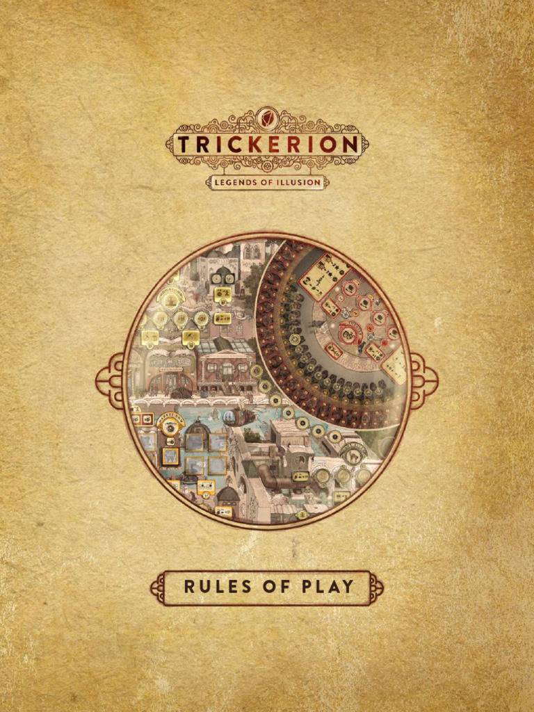 E2 Trickerion Legends of Illusion Rulebook | PDF | Magic (Illusion)