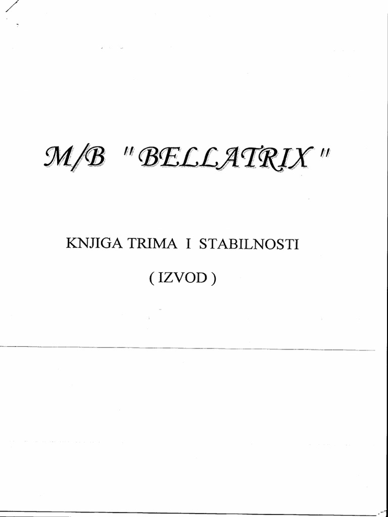 Bellatrix Tablice | PDF