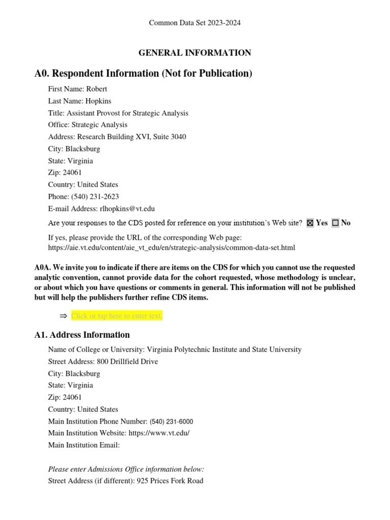 CDS 2023-2024 | PDF | Act (Test) | Race And Ethnicity In The United ...