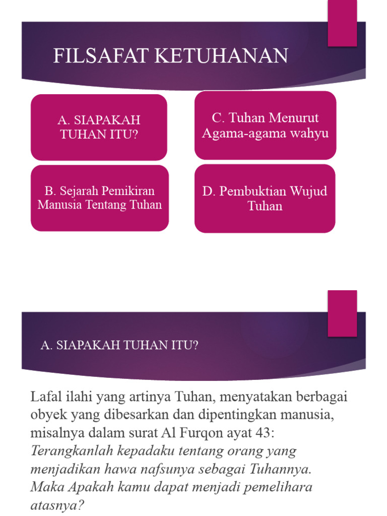 Filsafat Ketuhanan | PDF