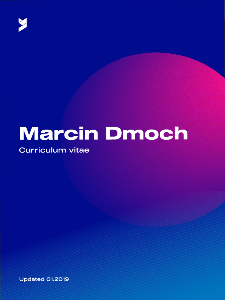 CV Marcin Dmoch | PDF