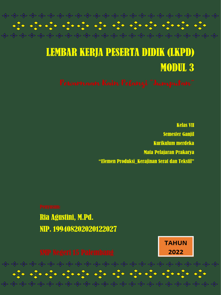 03 LKPD Modul Ajar 3 | PDF