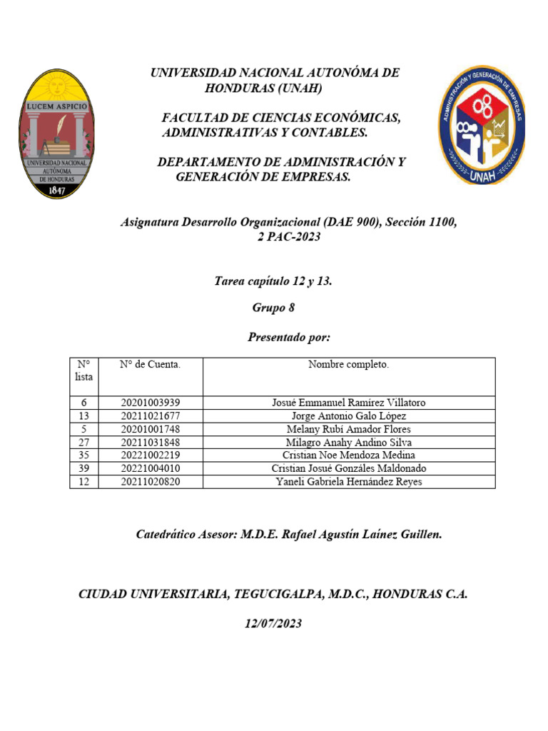 Tarea#5 Grupal DO Grupo | Descargar gratis PDF | Estrés (biología) | Habilidades profesionales