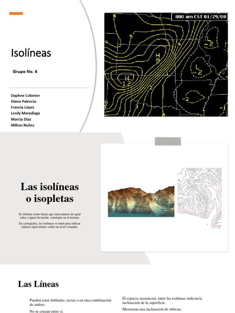Isolíneas: Definición y Aplicaciones | PDF