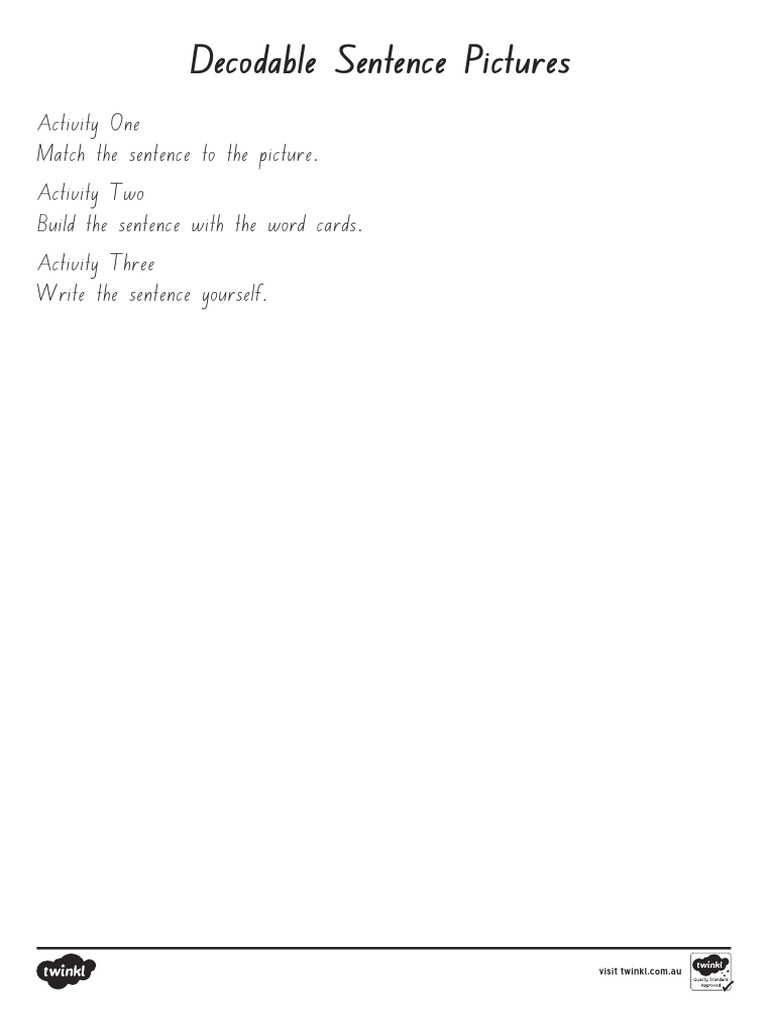 Au S 1628485143 Sentence Building Matching CVC Words To Picture Stories ...