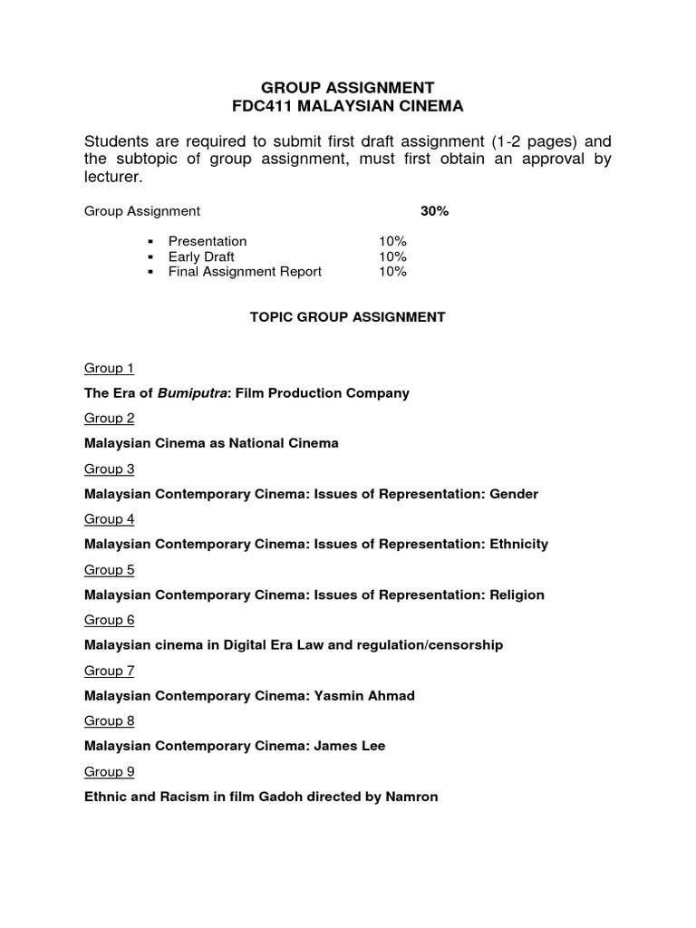 Group Assignment | PDF