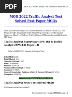 MOD Past Papers & Resources 2021-2025 | PDF