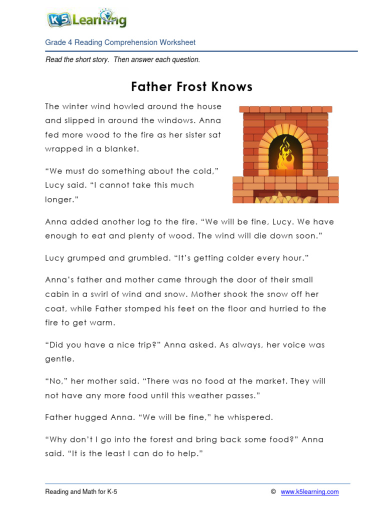 Grade 4 Reading Comprehension Story | PDF