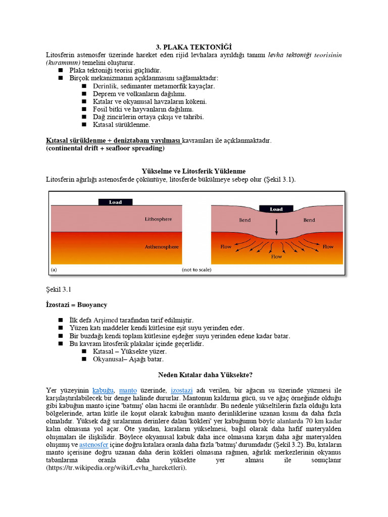 Plaka Tektoniği | PDF