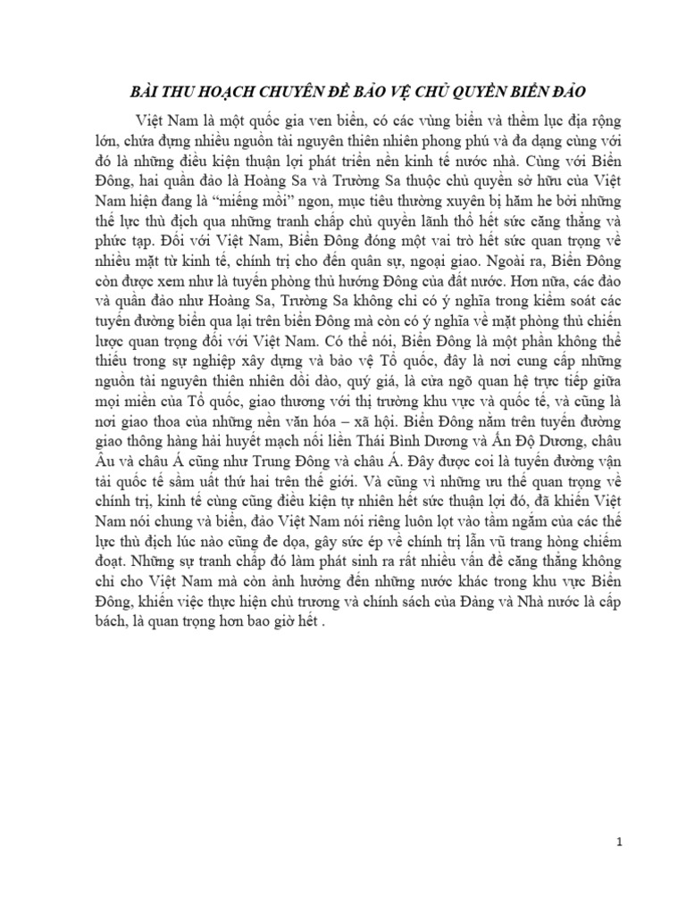 Bài Báo Cáo Thu Ho CH | PDF