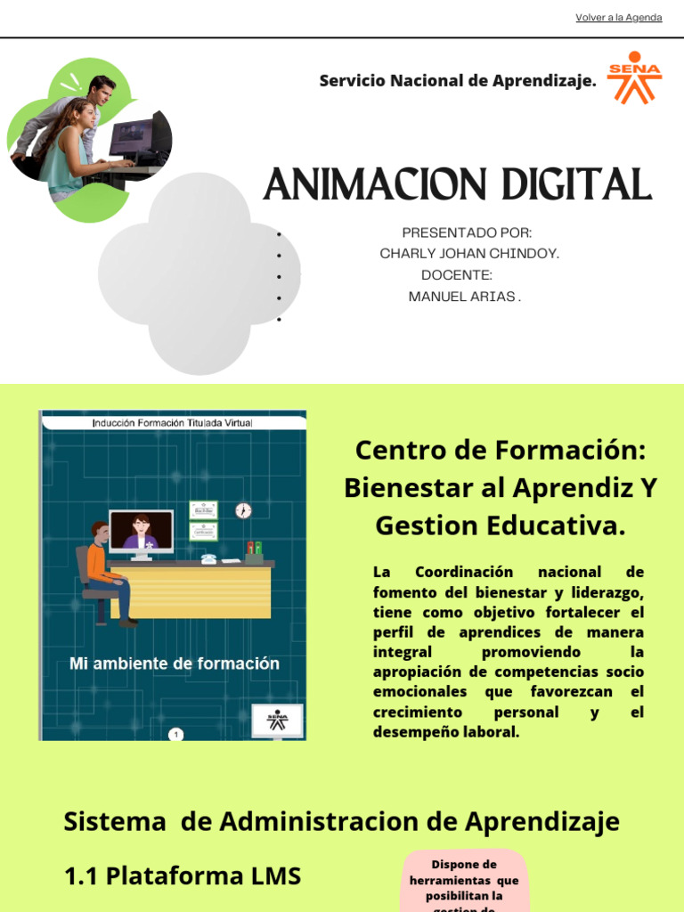 Animacion Digital | PDF | Aprendizaje | Informática