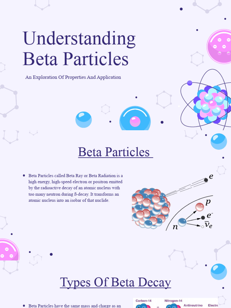 Understanding Beta Particles | PDF