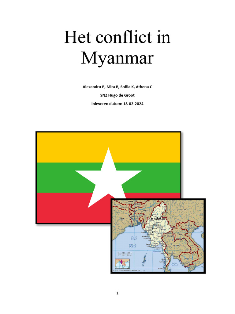 Myanmar Conflict | PDF