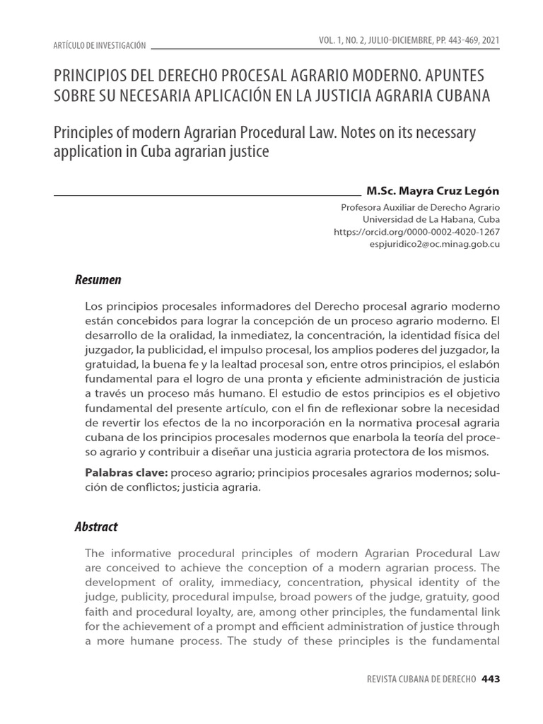 Principios Del Derecho Procesal | PDF | Ley procesal | Evidencia (ley)