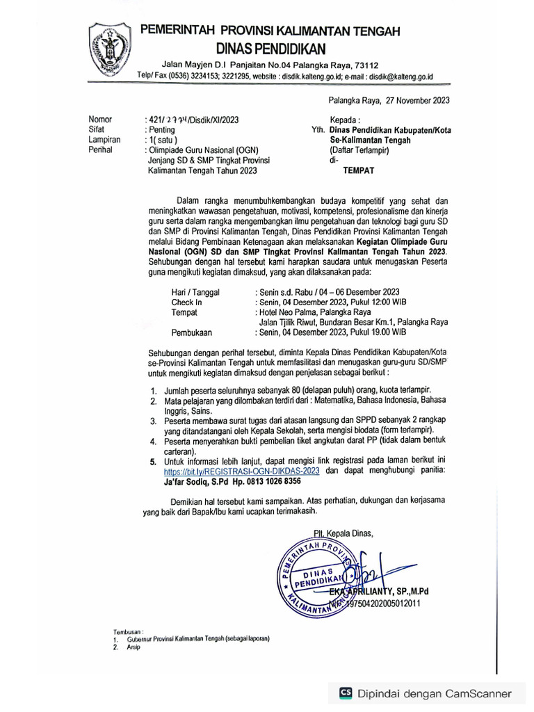 Ogn Dikdas 2023 | PDF