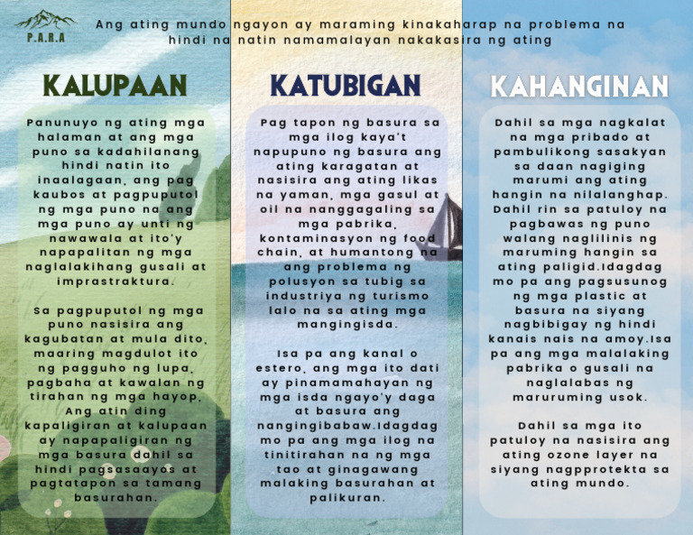 Paglikha NG Polyeto | PDF