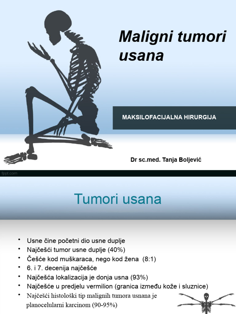 IV - Maligni Tumori Usana | PDF