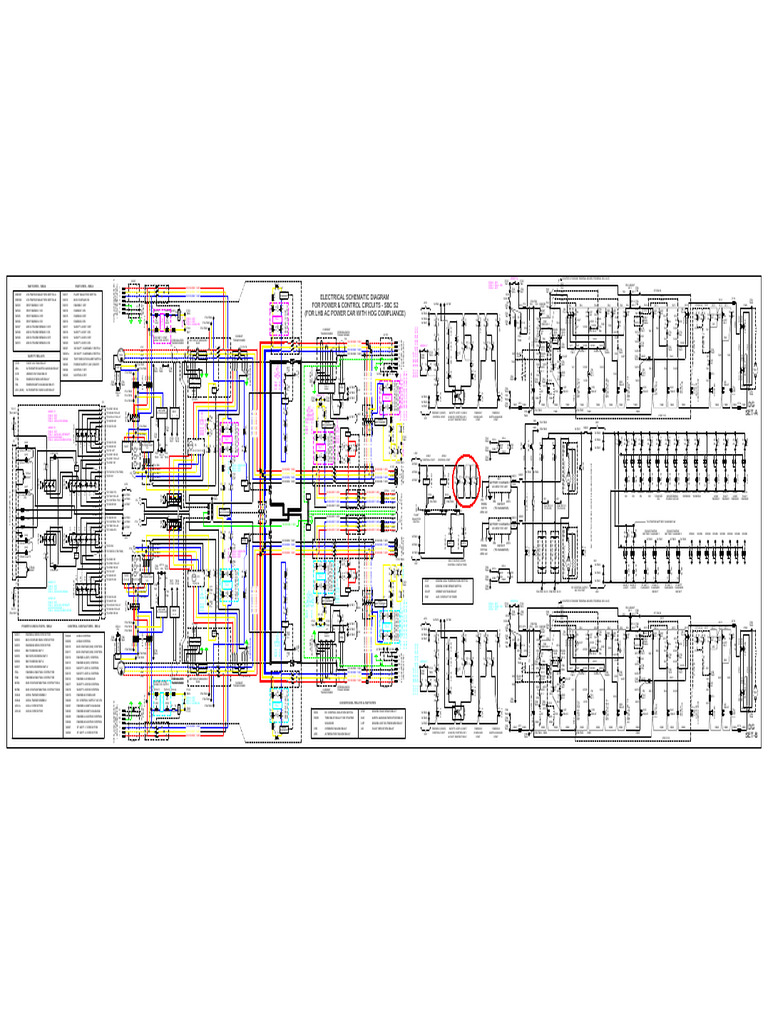COLOUR ELECTRICAL DIAGRAM EDTS 103 REV.D AMD.7 RCF COR.1-Model-1 | PDF