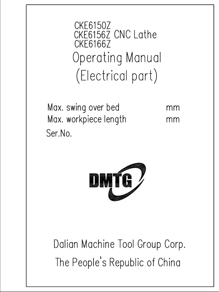 Cke6150 Electrical Manual | PDF