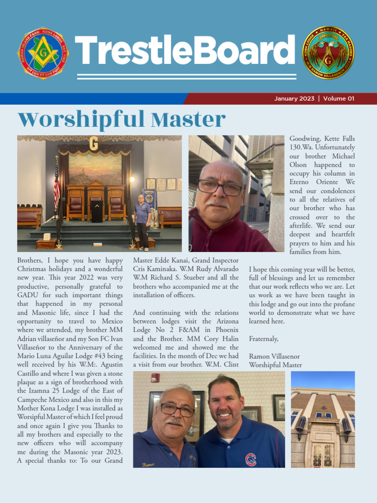 Masonic Lodge Year-End Reflections 2022 | PDF | Freemasonry | Religious ...