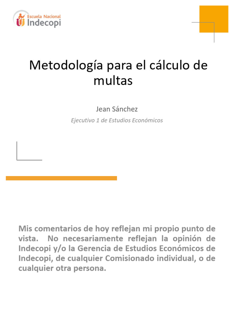 Met. de Cálculo de Multas | PDF | Multa (pena) | Justicia