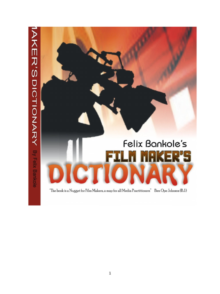 E-Book Final Film Making Dictionary Print (Open 1) | PDF | Stereoscopy ...