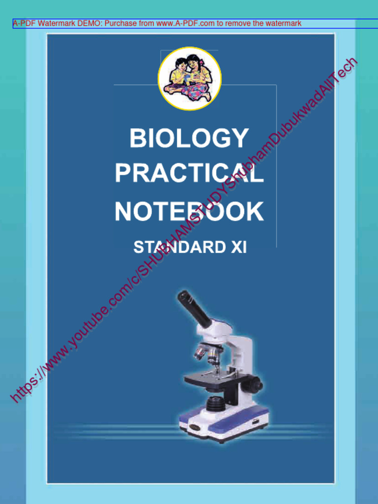 Biology Practical Book | PDF