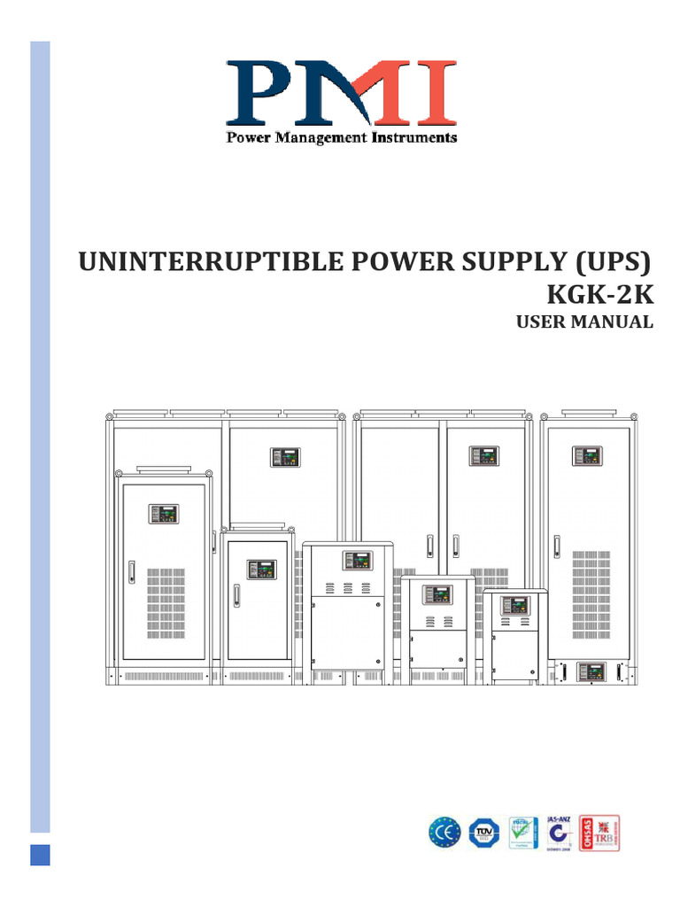 KGK-2K UPS User Manual Guide | PDF | Power Inverter | Power Supply