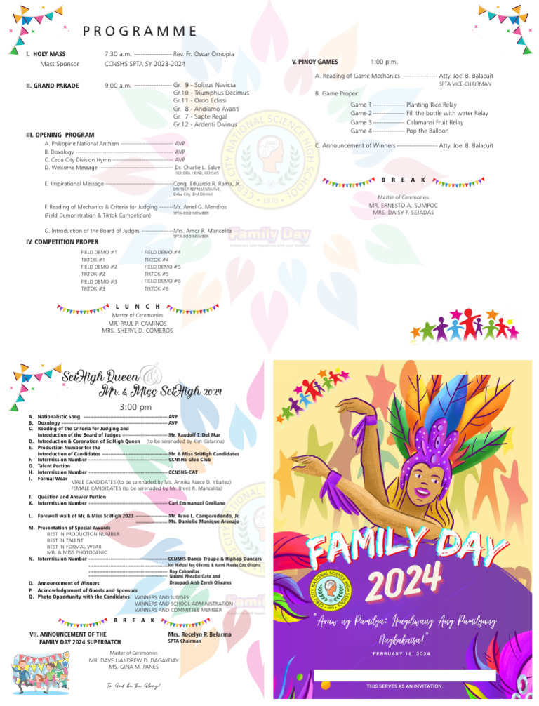 Programe 2024 Final 1 | PDF