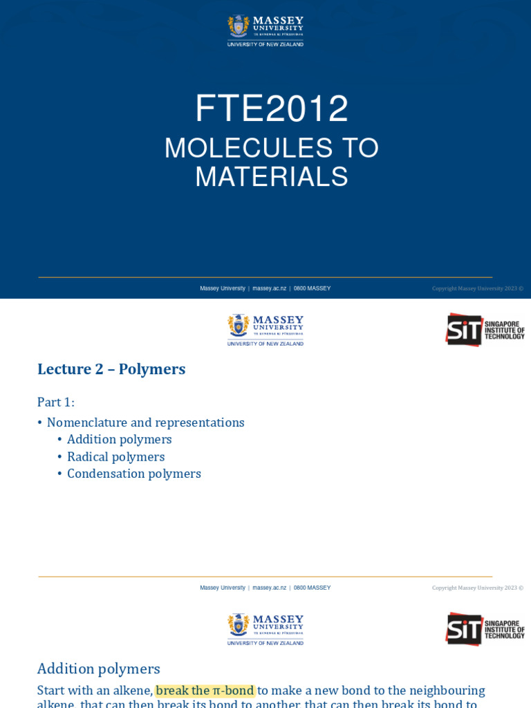 Polymers | PDF | Polymers | Polyethylene