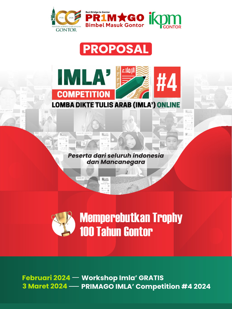 Proposal Imla Competition 2024 | PDF