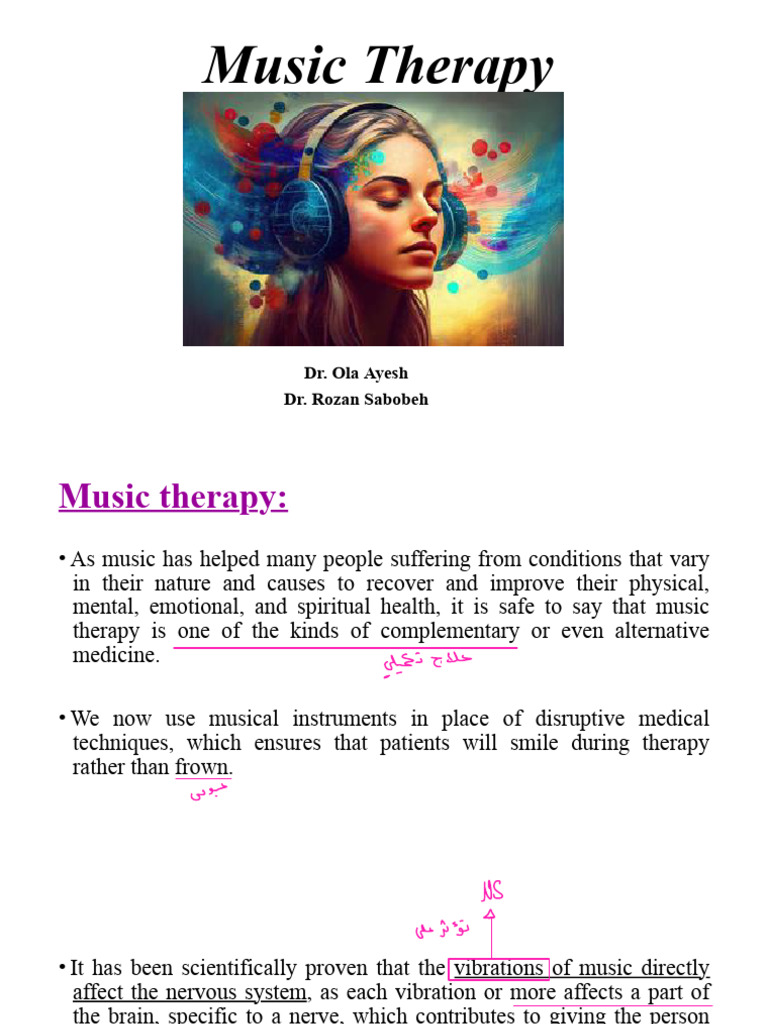 Music Therapy | PDF | Tinnitus | Insomnia