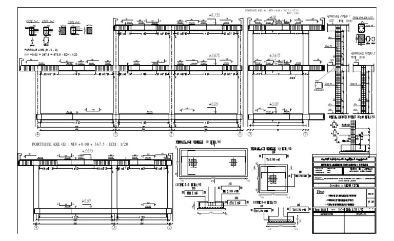 Plans de Construction Portiques | PDF