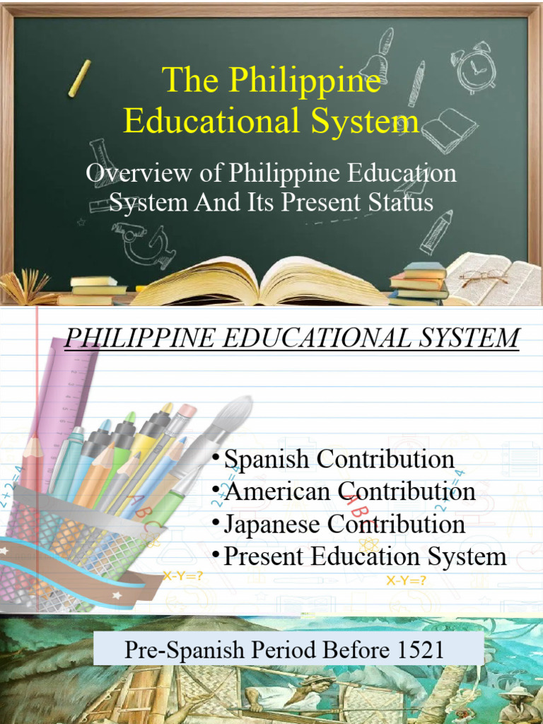 The Philippine Educational System | PDF | Educational Stages | Schools
