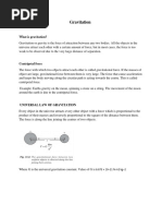 Gravitation Class 9 Notes Science Chapter 9 Free PDF | PDF | Buoyancy ...