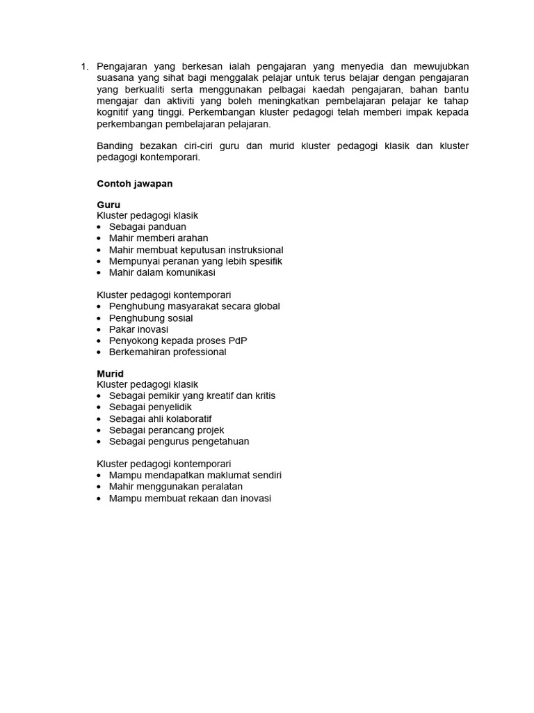 Panduan Dan Nota Ringkas | PDF