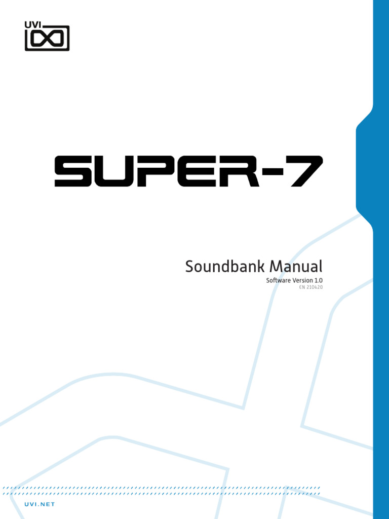 Super-7 Manual | PDF